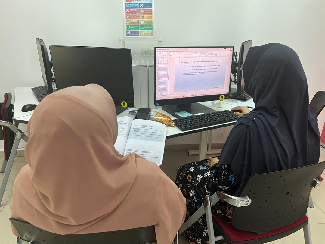 Asas ICT : Menyusun slide pembentangan dalam Ms Powerpoint – 17 Julai 2024 – NADI Kg Sirusa